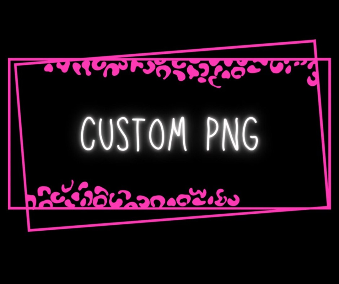 Custom PNG File - Etsy