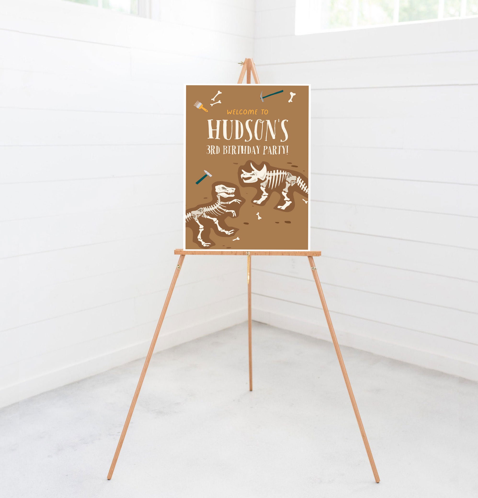 Our Little Explorer Birthday Party Invitation Dinosaur - Etsy