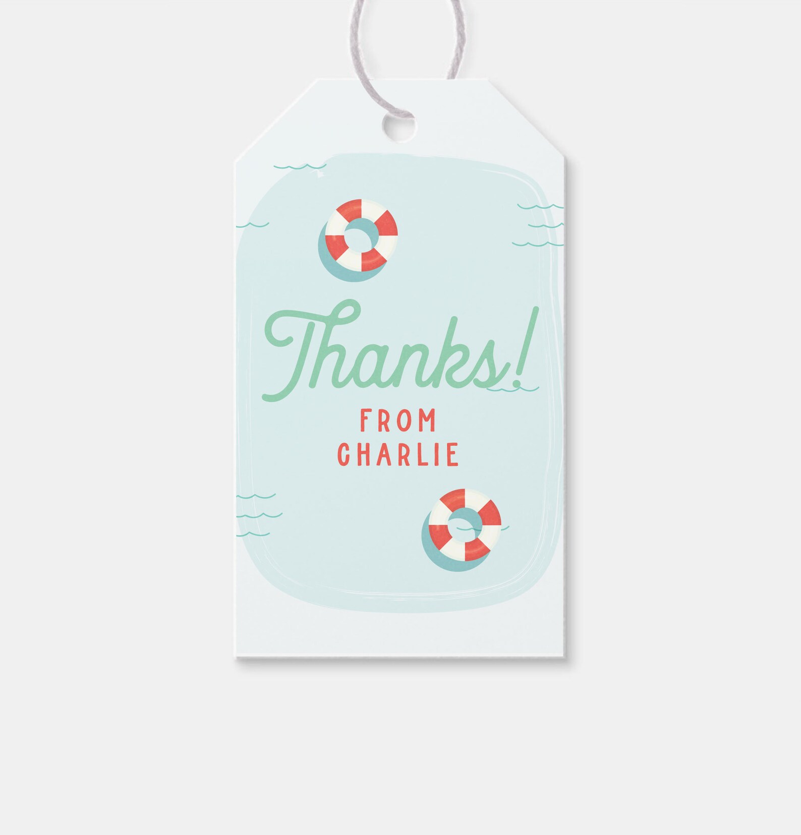 Pool Party Flag Banner Birthday Garland Party Decor Summer - Etsy