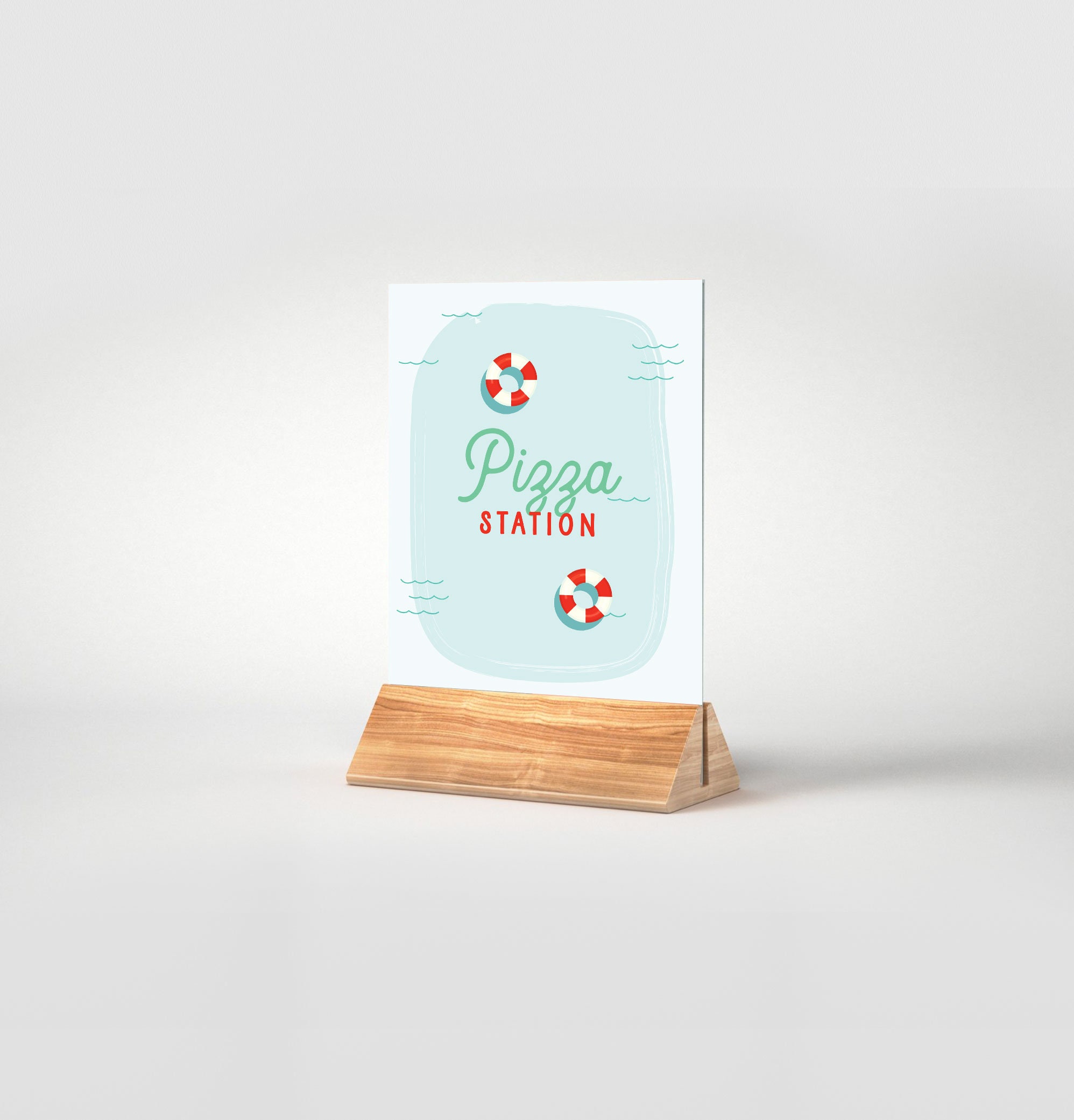 Pool Party Flag Banner Birthday Garland Party Decor Summer - Etsy