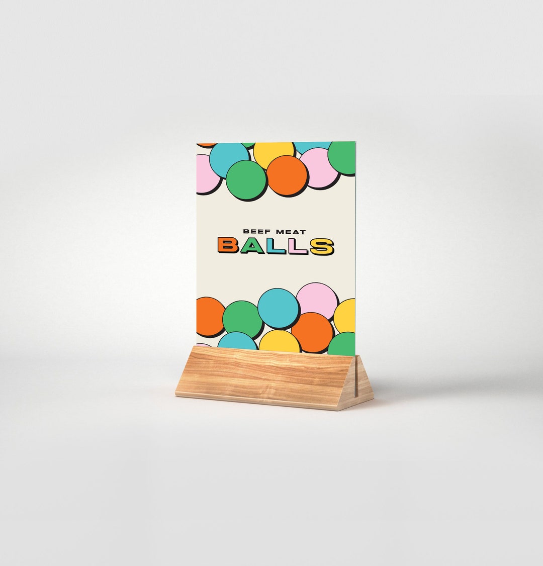 Ball Pit Birthday Party Table Signs, Table Decorations, Let's Have A ...