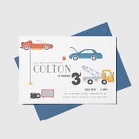 Classic Car Birthday Invitation I Instant Download | Editable Template ...