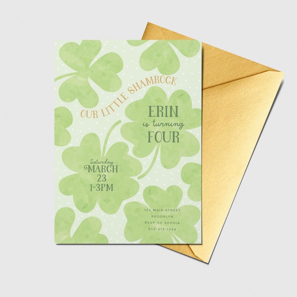 Leaf Invitation - Etsy