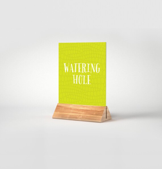 Alligator Birthday Party Table Signs Table Decorations - Etsy