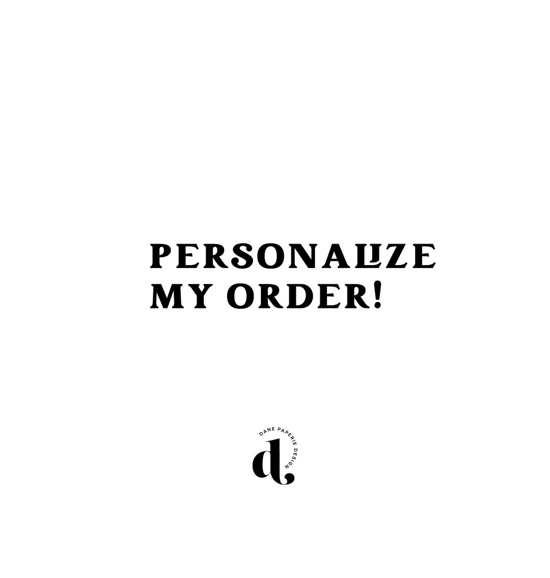 Personalize My Order! INSTANT DOWNLOAD - Etsy