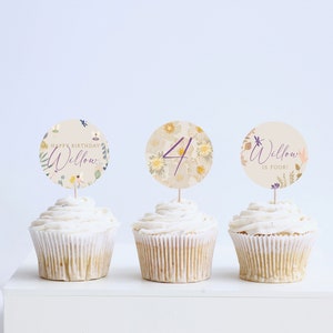 Fairy Party Birthday Table Signs, Table Decorations, Fairy Garden ...