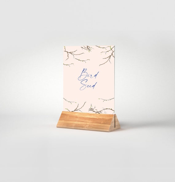 Little Birdie Birthday Party Table Signs Table Decorations | Etsy