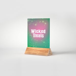 Wicked Good Time Birthday Party Favor Tag, Thank You Tag, Halloween ...
