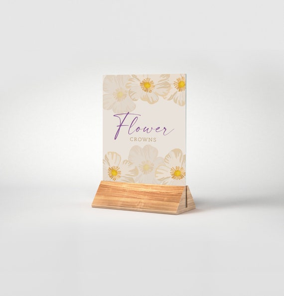 Fairy Party Birthday Table Signs Table Decorations Fairy - Etsy