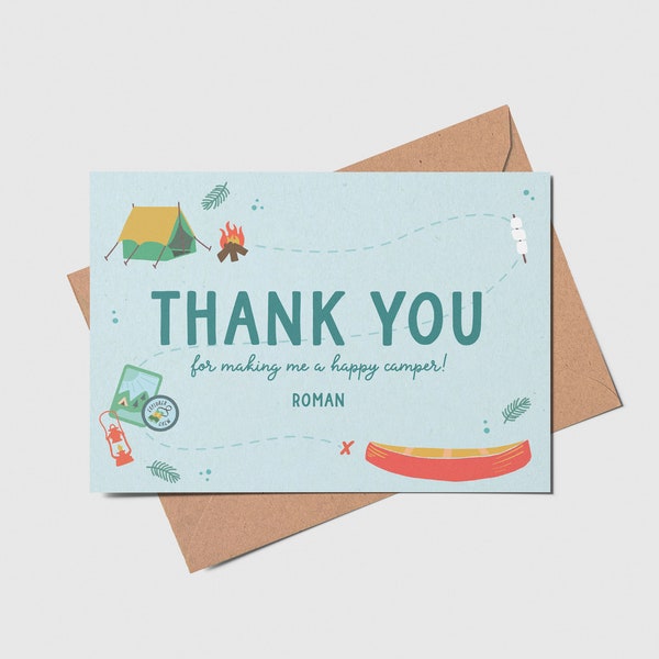 Camping Thank You - Etsy