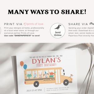 Wheels on the Bus Thank You Tag, Party Favor, School Bus, Back to ...