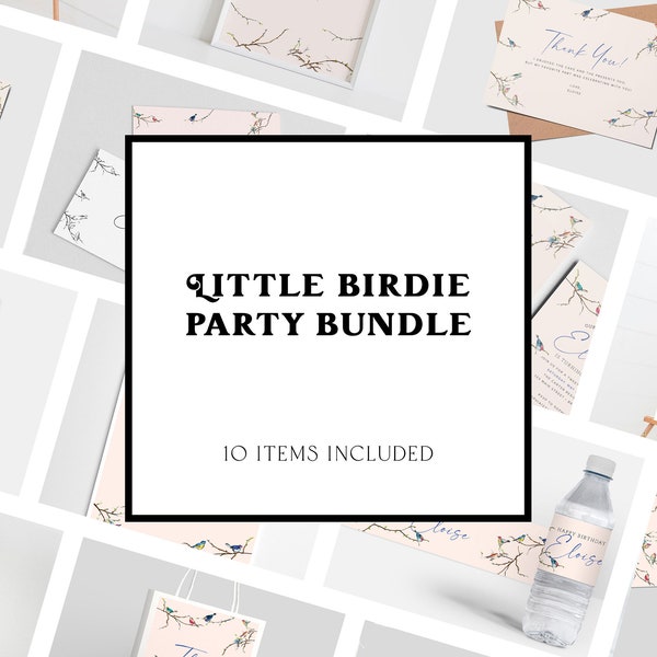 Bird Theme Party - Etsy