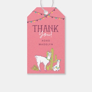 Llama Birthday Party Table Signs, Table Decorations, Fiesta Theme ...
