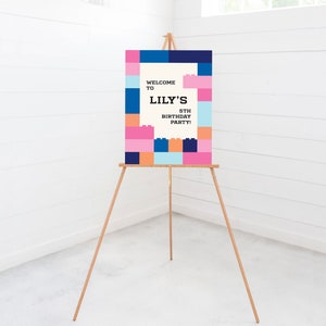 Building Blocks Birthday Party Favor Tag, Thank You Tag, Printable ...