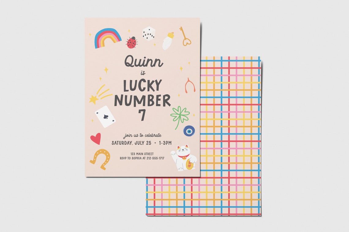 Lucky Charm Birthday Party Thank You Tag: Editable Printable (INSTANT ...