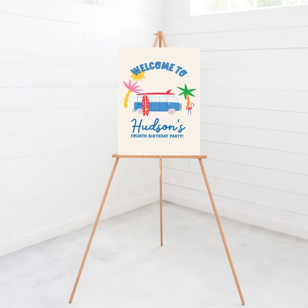 Surfs up Welcome Sign - Etsy