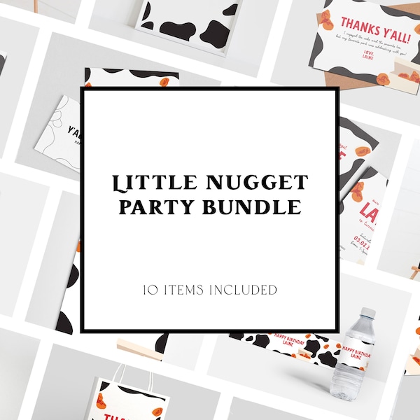 Chicken Nugget Birthday Party - Etsy