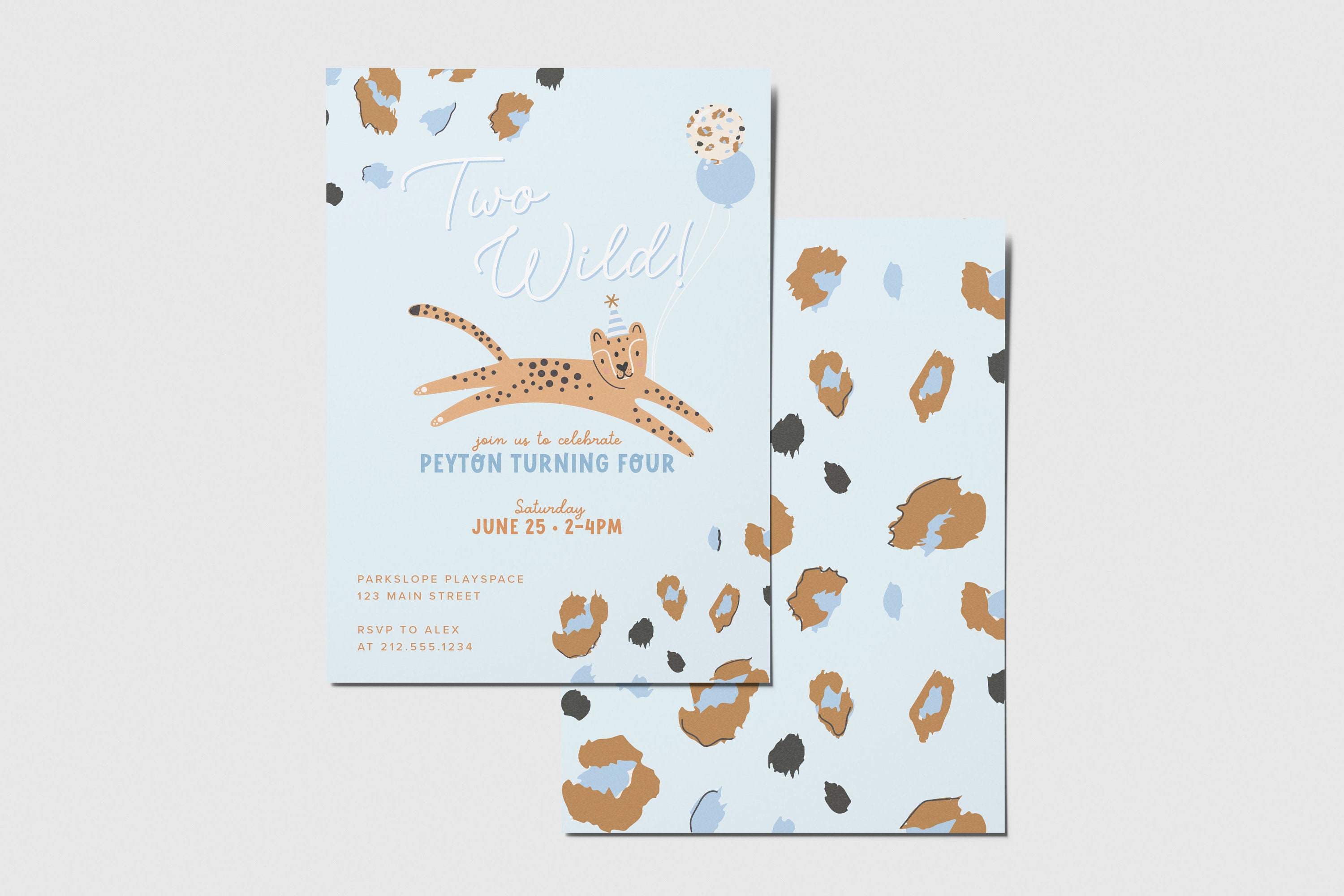 Cheetah Birthday Party Table Signs Table Decorations Roar - Etsy