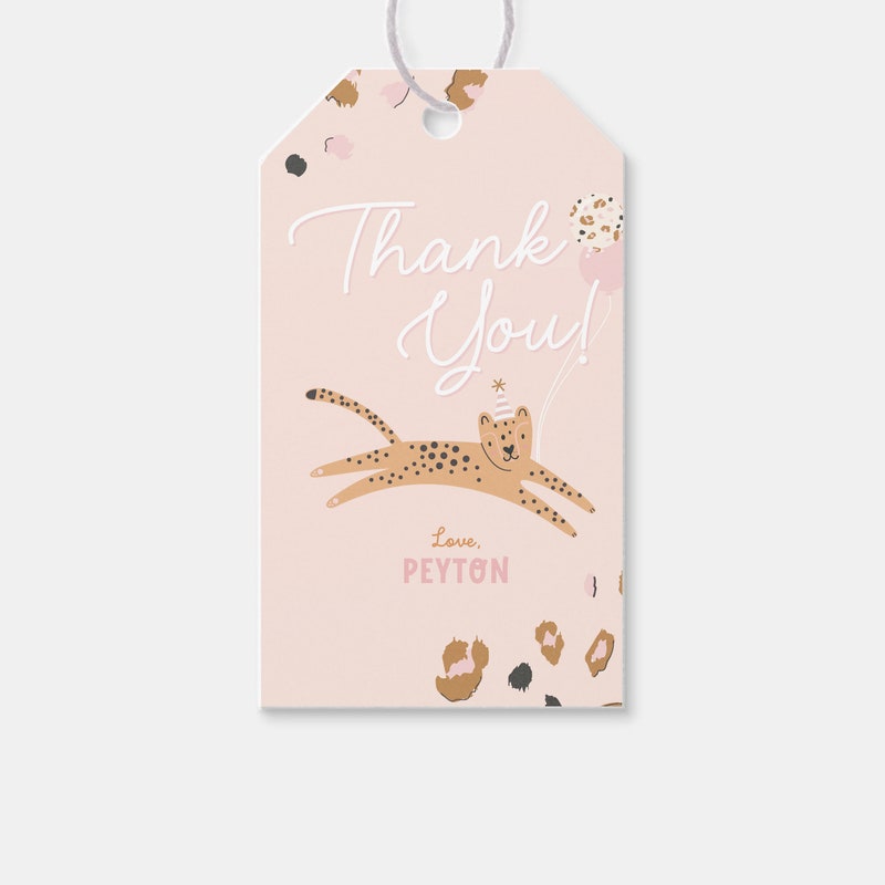 Cheetah Labels - Etsy