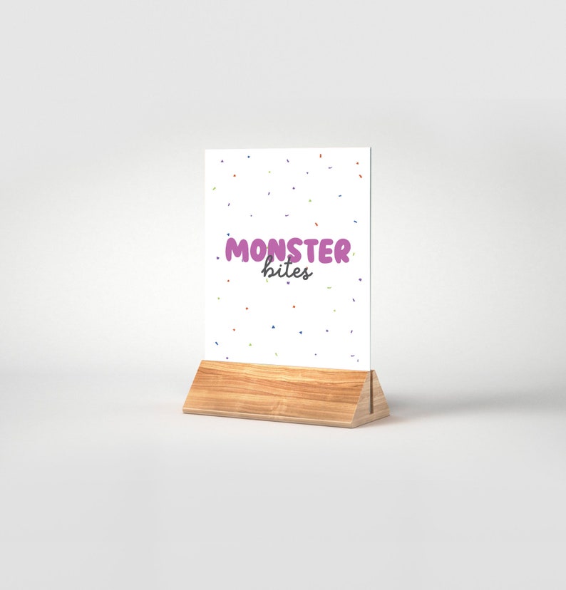 Calling All Monsters Birthday Party Cupcake Toppers Stickers - Etsy