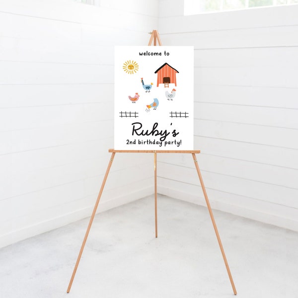 Welcome Chicken Signs - Etsy