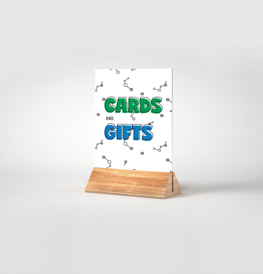 Editable Science Birthday Party Table Signs (instant Download) - Etsy
