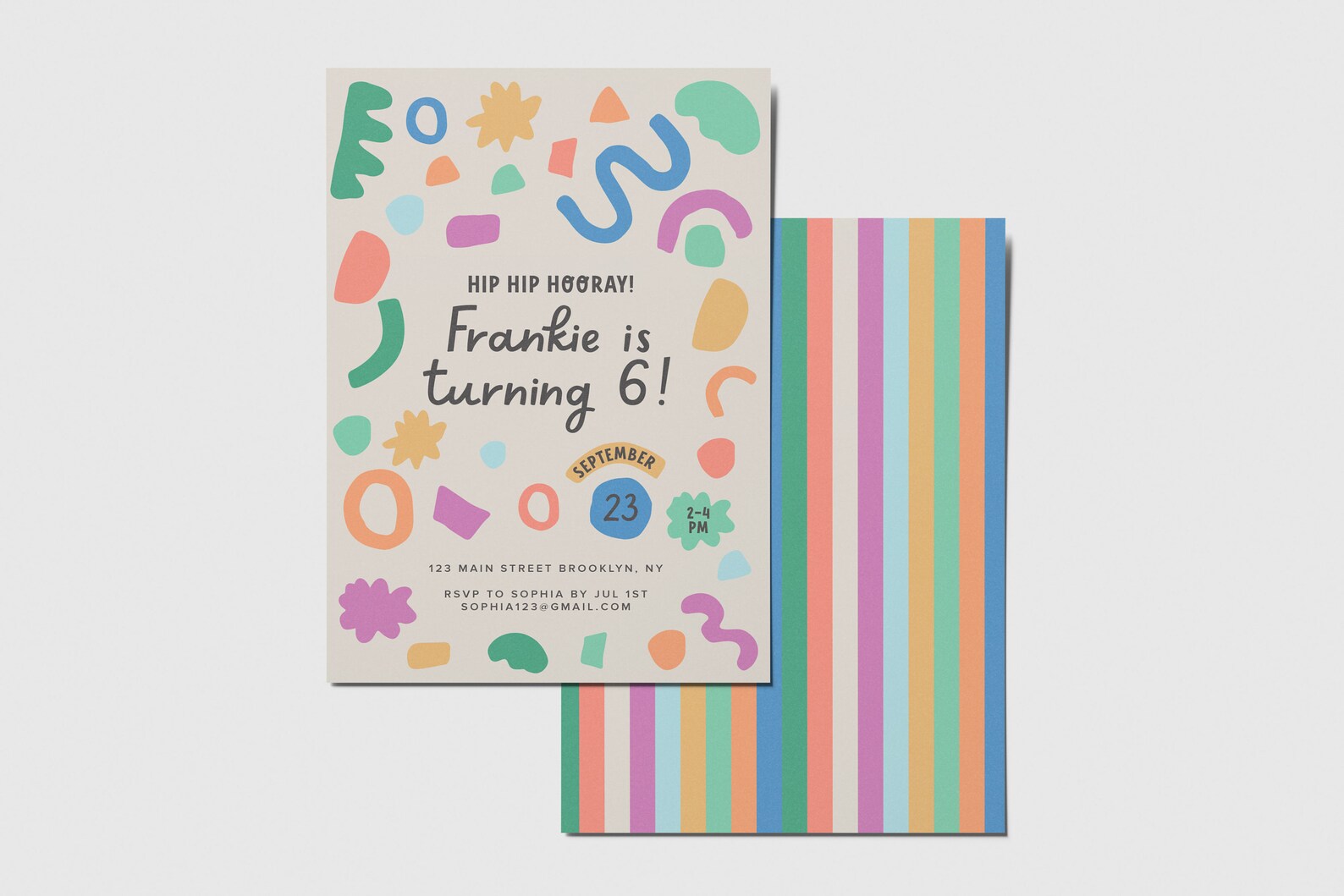 Confetti Birthday Party Cupcake Toppers Stickers Funfetti - Etsy