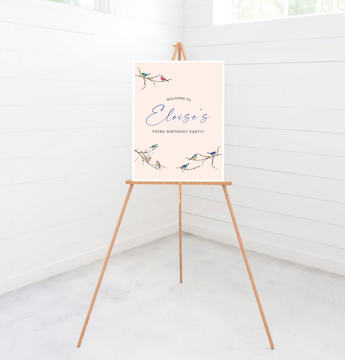 Little Birdie Birthday Party Invitation Birds Printable - Etsy