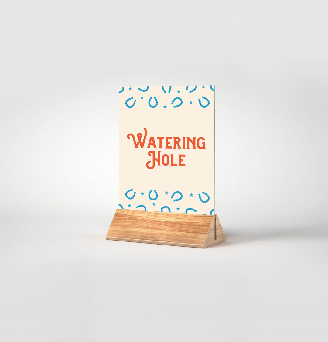 Rodeo Birthday Table Signs: Western Cowboy Theme (instant Download) - Etsy