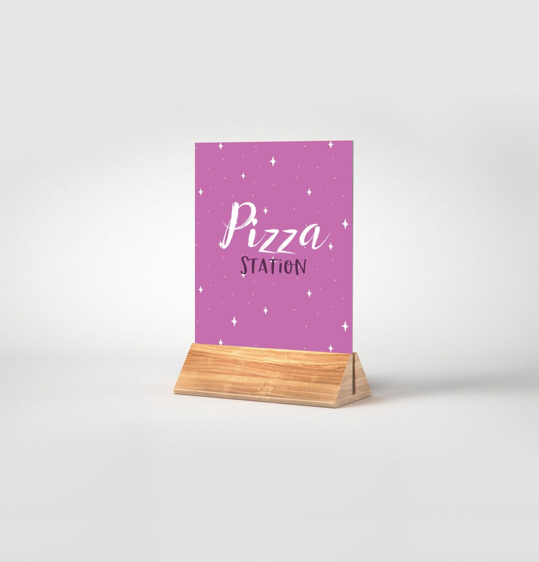 Unicorn Birthday Table Signs: Editable Party Decorations (digital ...