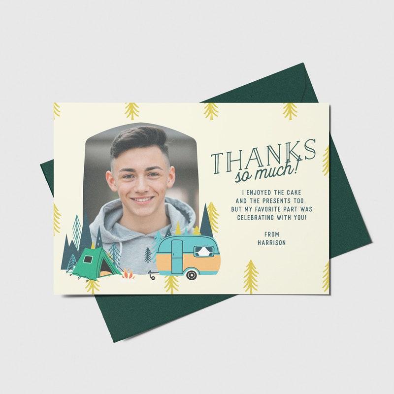 Camping Thank You - Etsy