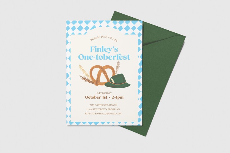 Oktoberfest Birthday Party Invitation Oktwoberfest - Etsy