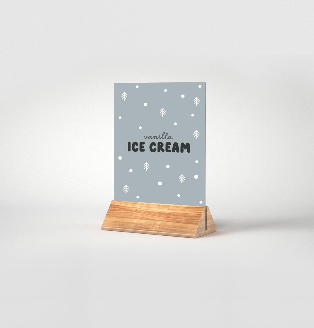 Yeti Birthday Party Table Signs, Table Decorations, Winter Invite, Yeti ...