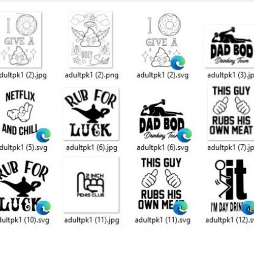 Adult Svg Bundle 13 - Etsy