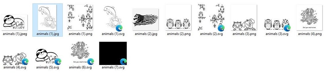 Animals Svg Bundle - Etsy