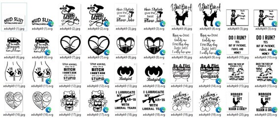 Adult Svg Bundle 9 - Etsy
