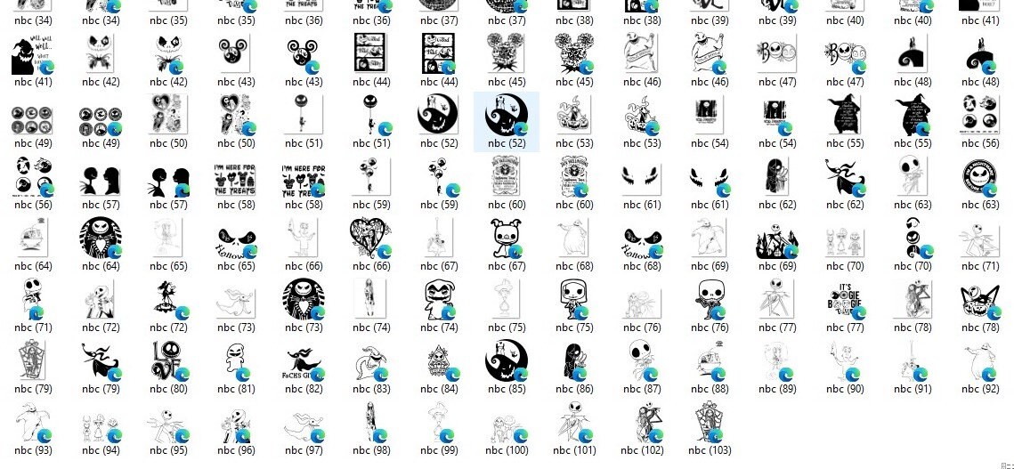 Giant NBC Svg Bundle - Etsy