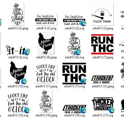Adult Svg Bundle 13 - Etsy