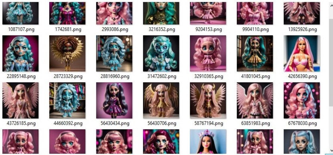 Doll Sublimation Designs - Etsy