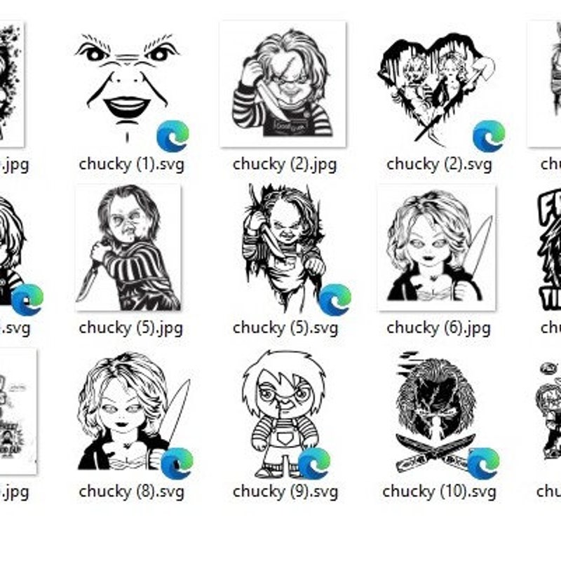 Chucky Vector - Etsy