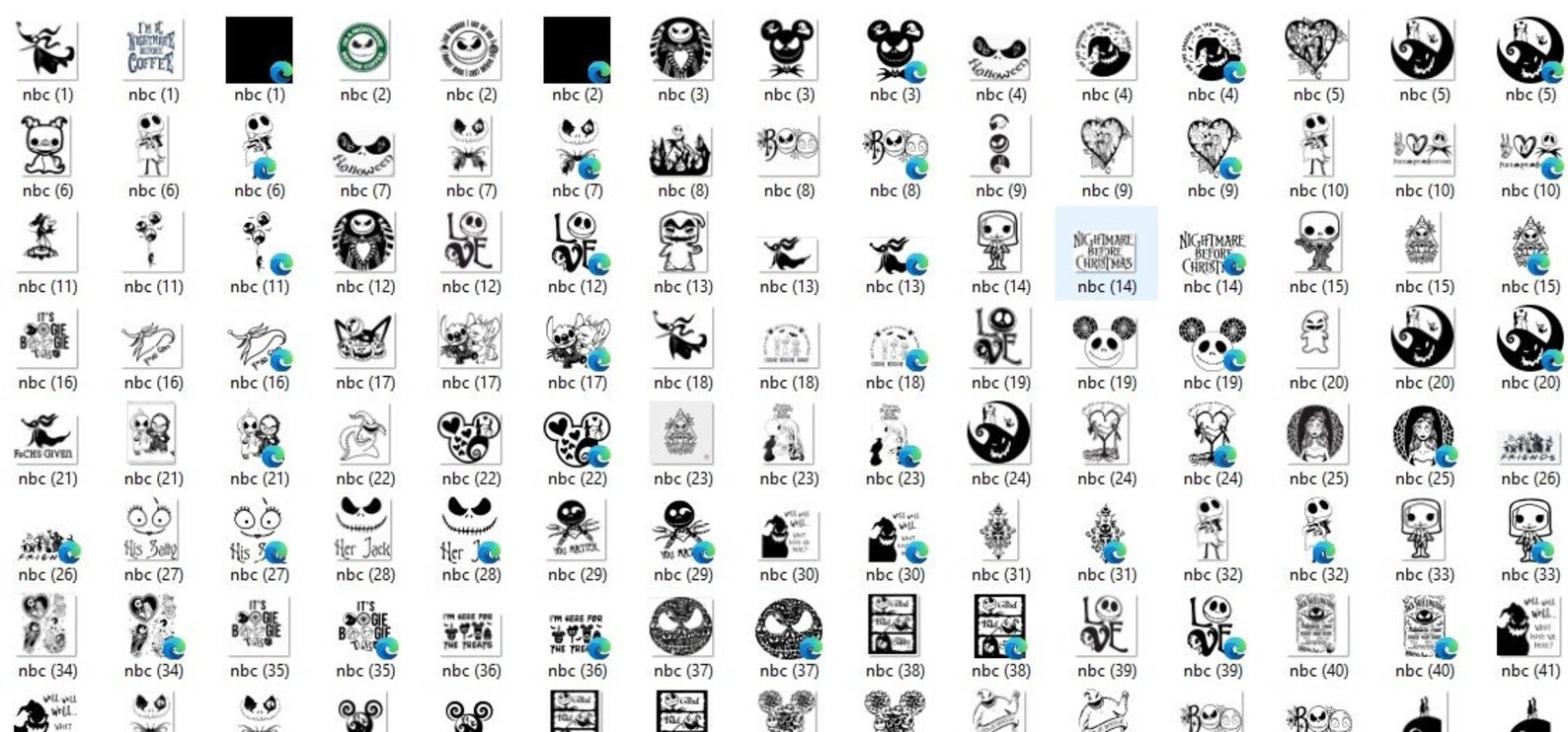 Giant NBC Svg Bundle - Etsy UK