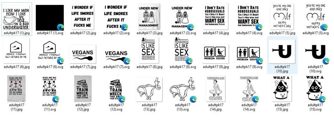 Adult Svg Bundle 17 - Etsy