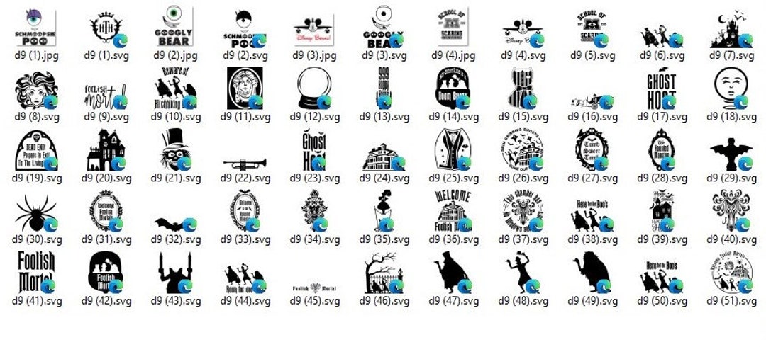 Diz Svg Bundle 9 - Etsy