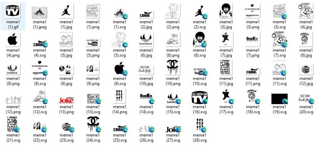 Spoofs and Memes Svg Bundle 1 - Etsy