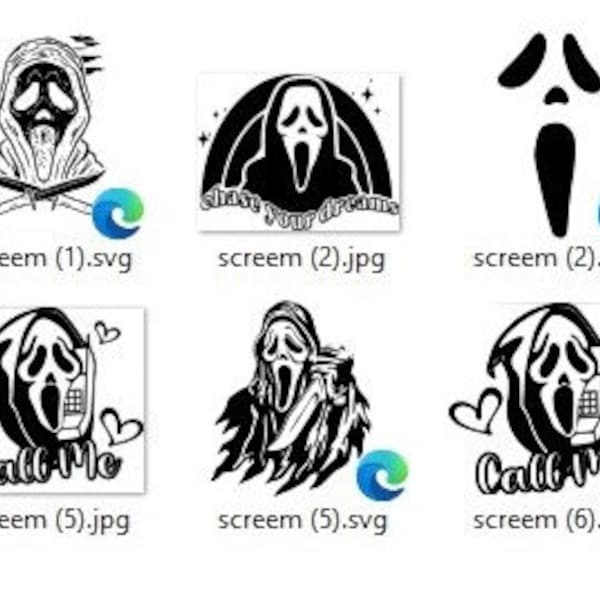 Scream Svg - Etsy