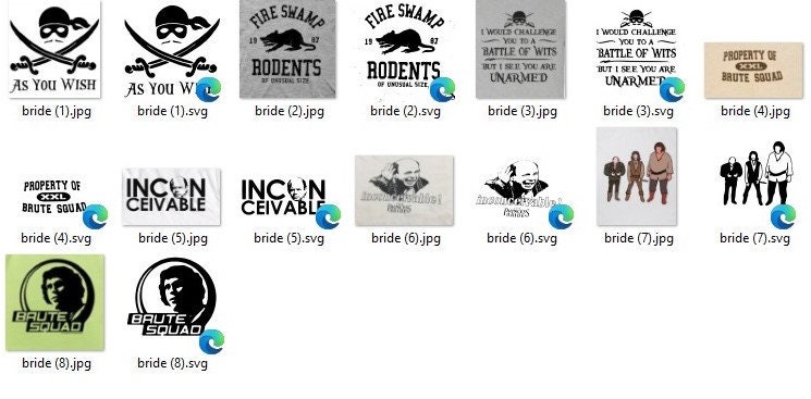 Princess Bride Svg Bundle - Etsy Australia