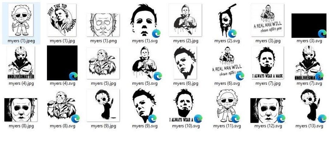 Myers Svg Bundle - Etsy