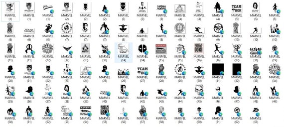 Super Hero Svg Bundle | Etsy