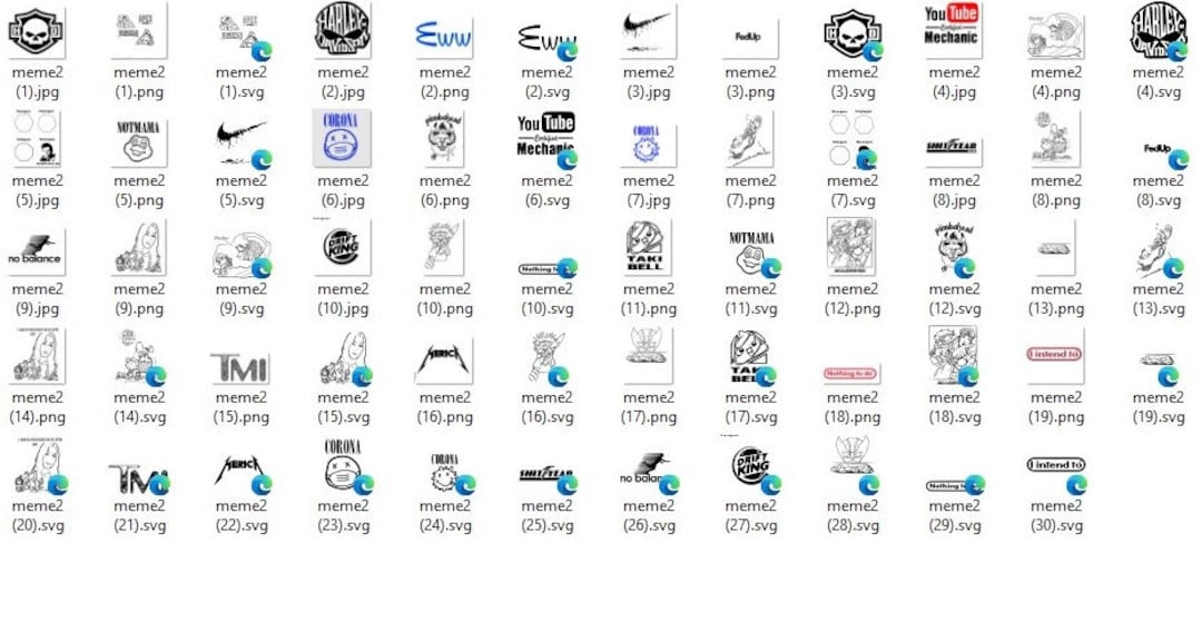 Spoofs and Memes Svg Bundle 2 - Etsy