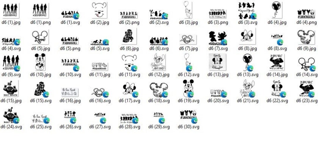 Diz Svg Bundle 6 - Etsy